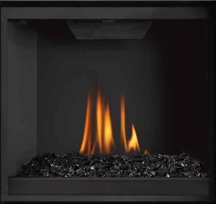 Crushed Glass - Black Coal – Wheatland Fireplace