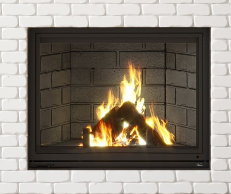 STRAIGHT MASONRY TRIM (FLUSH FINISH FOR BRICK/STONE) – Wheatland Fireplace